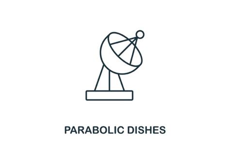 Parabolic Dishes Icon Graphic By Aimagenarium Creative Fabrica