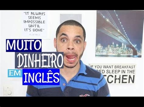 Falando De Dinheiro Em Ingl S Youtube