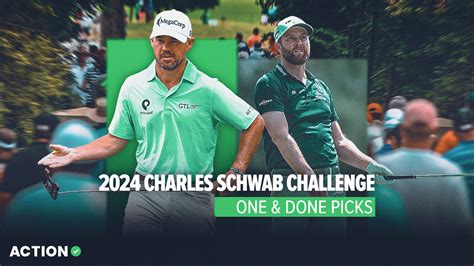 2024 Charles Schwab Challenge One Done Picks At Colonial Brian