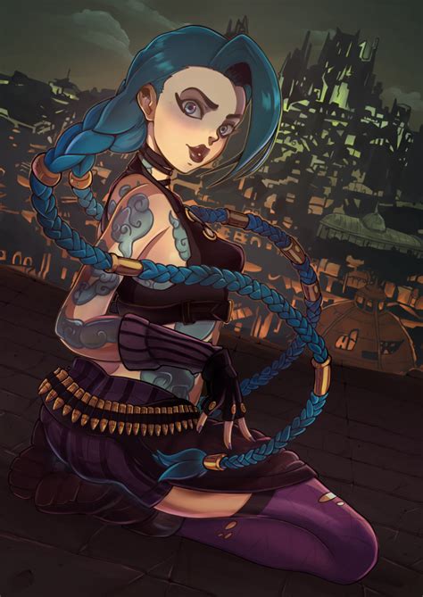 Jinx The Loose Cannon Splash Art