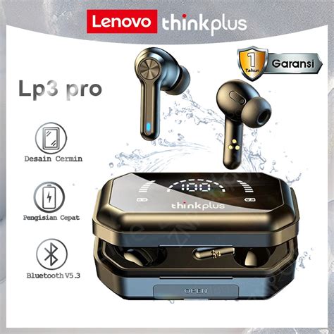 Jual Lenovo Thinkplus LP3 Pro Headset Bluetooth Wireless TWS Earphone