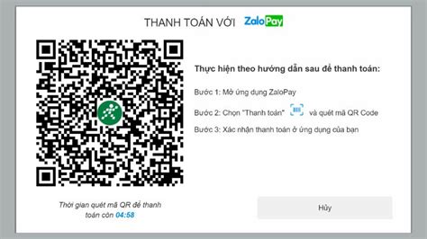 H Ng D N Thanh To N N H Ng B Ch H A Xanh Online B Ng V Zalopay