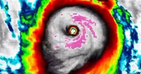La aterradora forma del huracán Milton en Florida