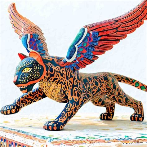 Alebrije Jaguar con Alas Significado elaboración y más