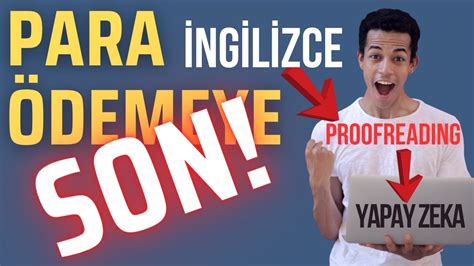 YAPAY ZEKA İLE İNGİLİZCE PROOFREADING NASIL YAPILIR Yapay Zeka