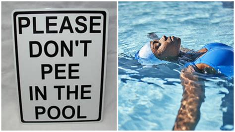 Woman Pees In Pool Thinking No Ones Watching Her Is So Funny Watch Now Iwmbuzz