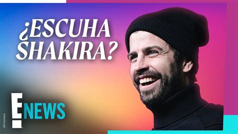 LA REACCIÓN DE GERARD PIQUÉ AL PREGUNTARLE SI QUIERE ESCUCHAR SHAKIRA