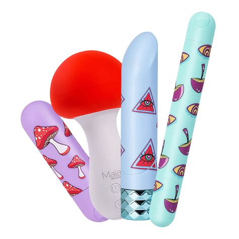 8pc Display Maia Novelties Trippy Toys Personal Massagers Assorted