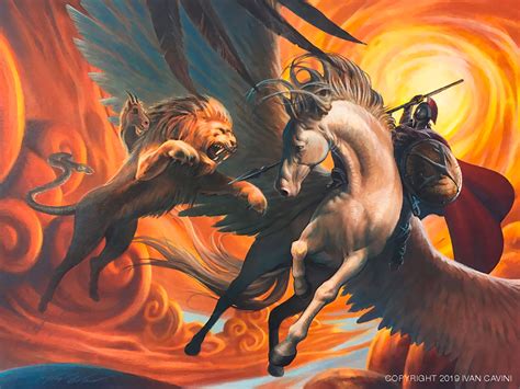 Chimera Mythical Monstrosity DnD Monsters DungeonCrawling DnD