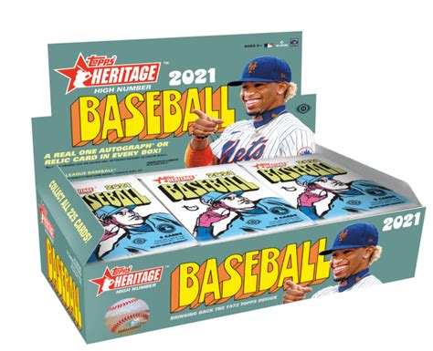 2021 Topps Heritage High Number Hobby Baseball Box CloutsnChara