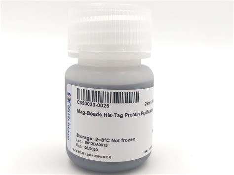 Mag MK His Tag蛋白纯化磁珠 Mag MK His Tag Protein Purification 生命科学产品与技术服务 生工