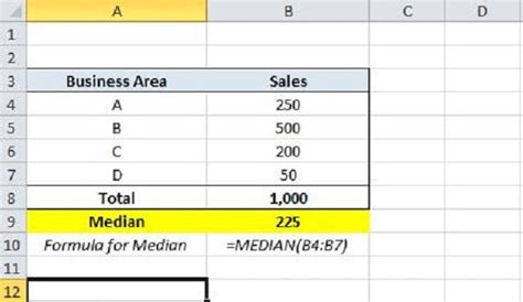 how to calculate the median in excel dedicated excel