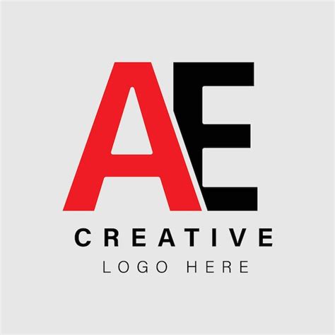Premium Vector Alphabet Letters Initials Monogram Logo Ae Uppercase