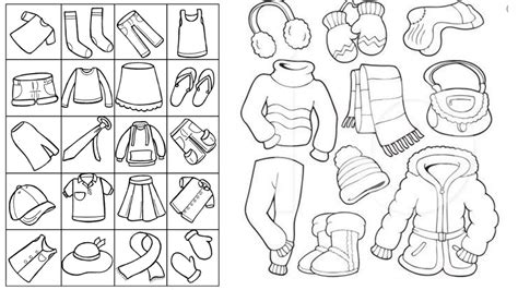 Desenhos De Roupas Para Colorir E Imprimir BRAINCP