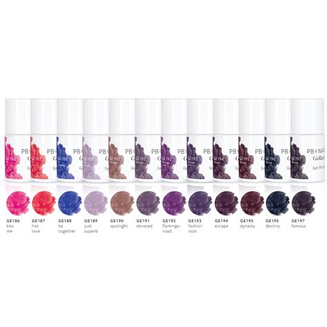 Pb Nails Zestaw lakierów hybrydowych Fabulous 10 ml Sklep EMPIK