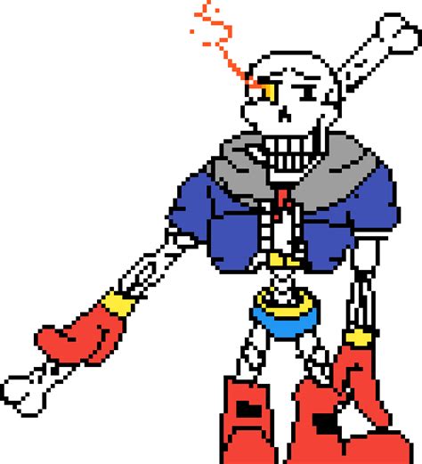 Pixilart Disbelief Papyrus By Sanses