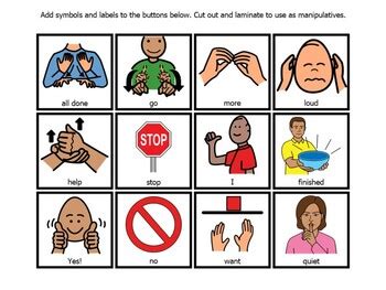 Visual Communication Cards For Nonverbal Asd Autism Speech Adhd Apraxia
