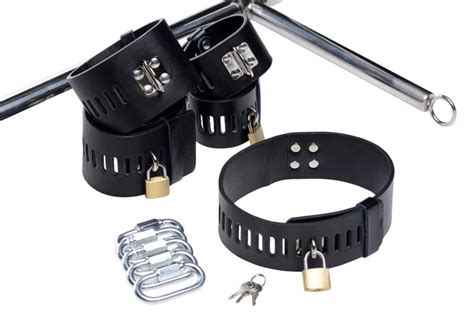 Master Series Imprisoned Metal Stockade With Dildo Bondage Sexshop Sexíčekshop
