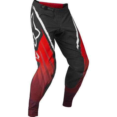 Fox Pantalon Mx Flexair Honda Rouge Noir Blanc Maciag Offroad