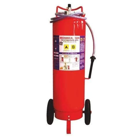 Trolley Mounted Mechanical Foam Type Fire Extinguishers Capacity 135 L