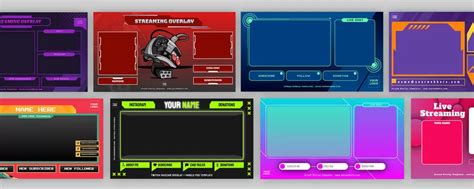 Descarga Stream Overlay gratis y editables Conheça a emoção das