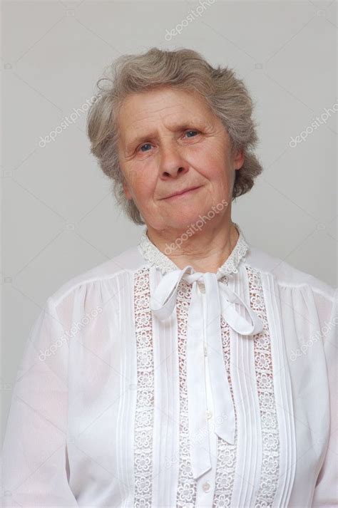 Seventy Year Old Woman Smiling Stock Photo By Boguslavovna 8885591