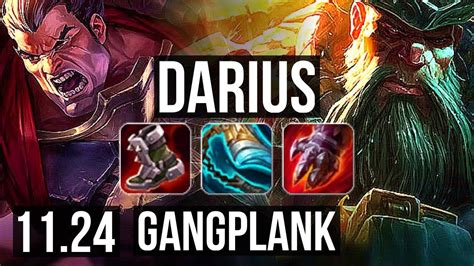 DARIUS Vs GANGPLANK TOP Legendary 19 3 12 1 1M Mastery EUW