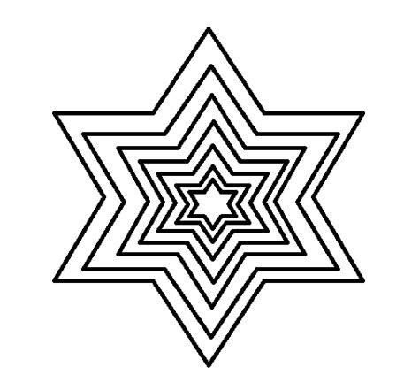 Disegno Di Stella 2 Da Colorare Acolore