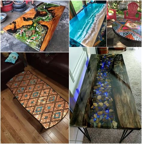 Stunning Epoxy Resin Table Designs