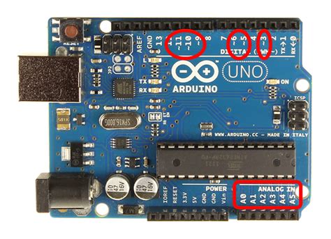 Les entrées sorties analogiques arduino passion