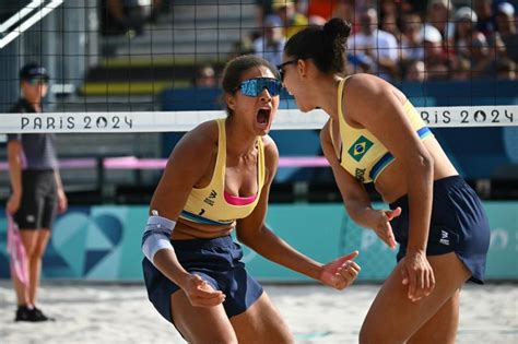 Duda e Ana Patrícia estão na semifinal olímpica de Paris Melhor do Vôlei
