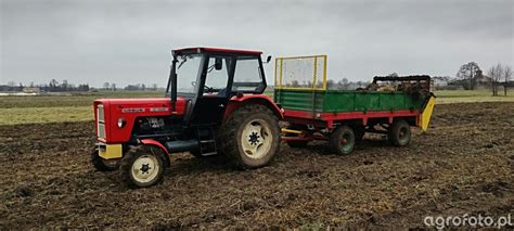 Foto Traktor Ursus C I Rozrzutnik Czarna Bia Ostocka Id
