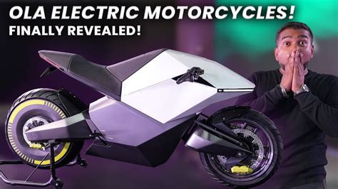 Ola Electric Bikes First Look Everything You Need To Know YouTube