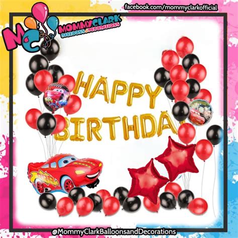 McQueen Car Theme For Birthday Party Decoration Hobbies Toys