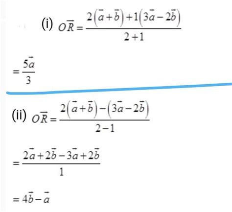 consider two point p and q with position vectors op 3a 2b and oq a b find the positions vector