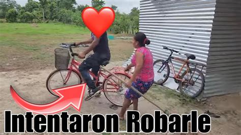 Vean Este Hombre Intento Robarle La Bicicleta A Griselda Pero Jamás