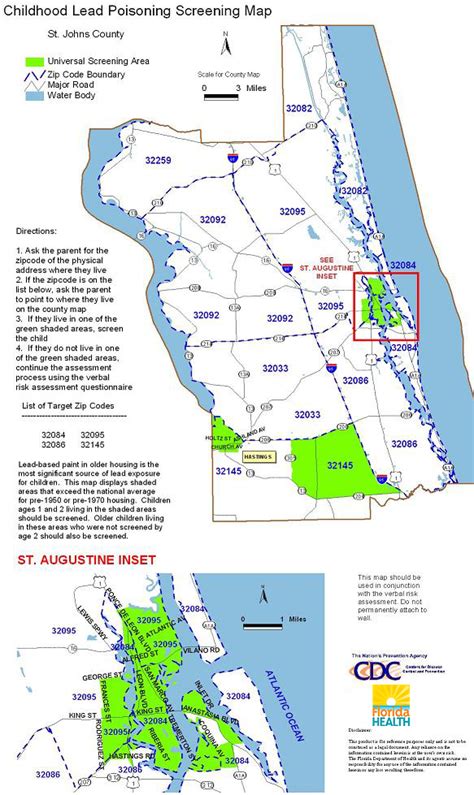 St Johns County Zip Code Map Fill And Sign Printable Template Online