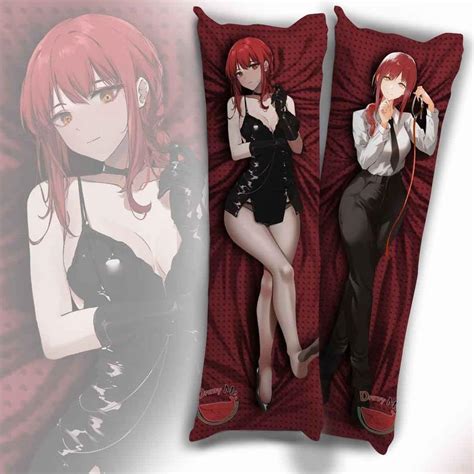 Drawyme Chainsaw Man Makima Body Pillow Cover Case Dakimakura Hugging Anime T