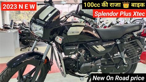 2023 New Hero Splendor Plus Xtec Details Review On Road Price