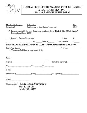 Fillable Online Membership Form Coachesdoc Fax Email Print Pdffiller