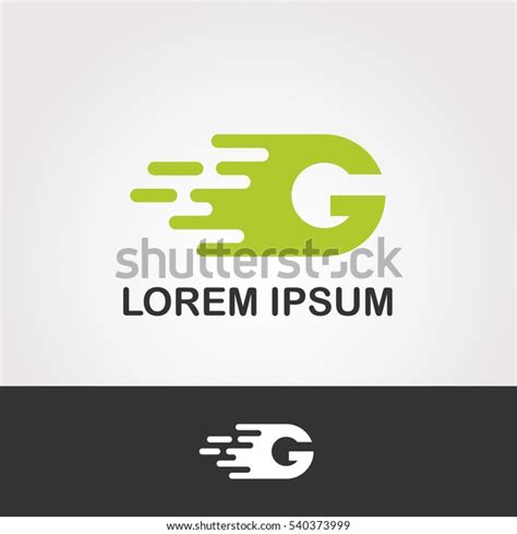 G Letter Abstract Vector Logo Design Stock Vector Royalty Free 540373999
