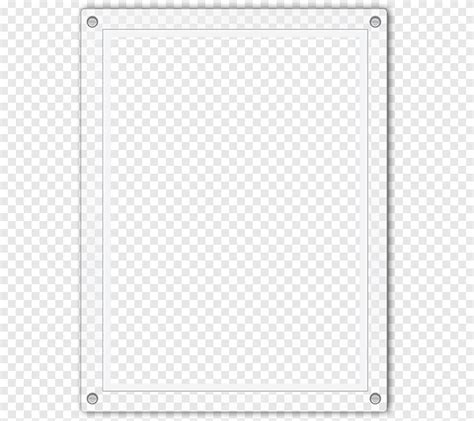 Descarga Gratis Borde Blanco Cuadro Blanco Png PNGEgg