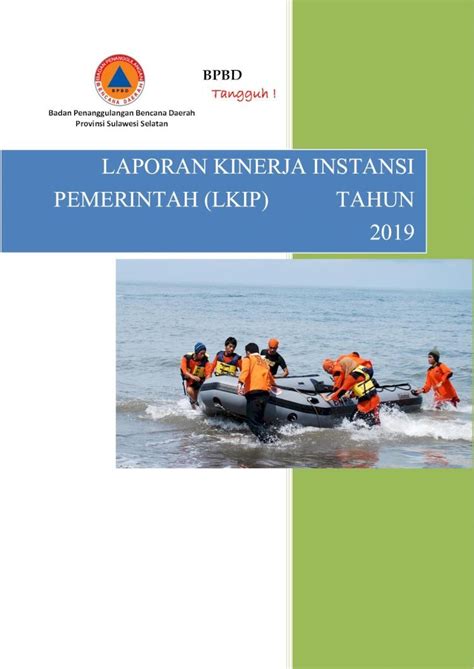 Pdf Badan Penanggulangan Bencana Daerah Provinsi Sulawesi