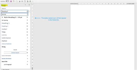 How To Copy Styles Between Ms Word Documents Easy And Fast