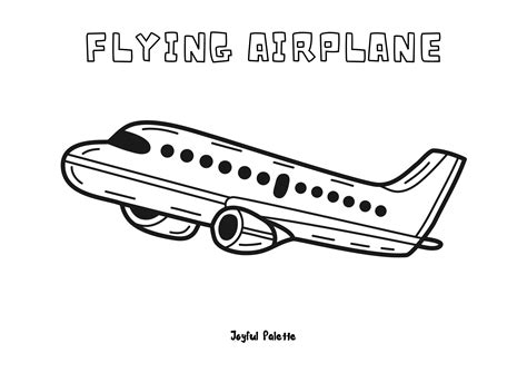 Airplane And Helicopter Coloring Pages Joyful Palette