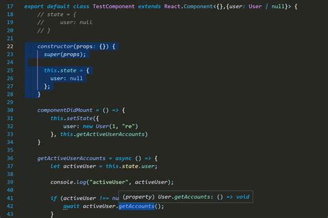 [résolu] [react] [typescript] problème de variable never une variable de type user est