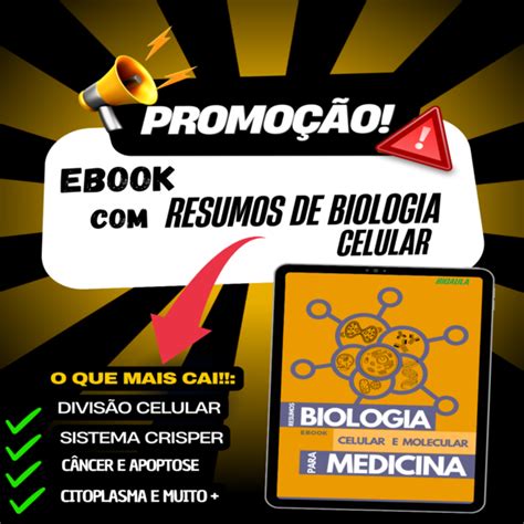 Resumos De Biologia Celular Para Vestibulares De Medicina Bioaula