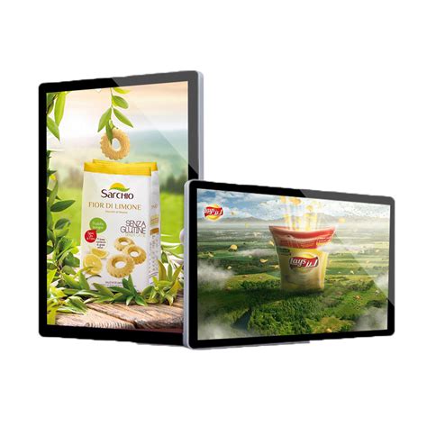 32 Wall Mounted Digital Signage Flyup Technology Digital LED Board