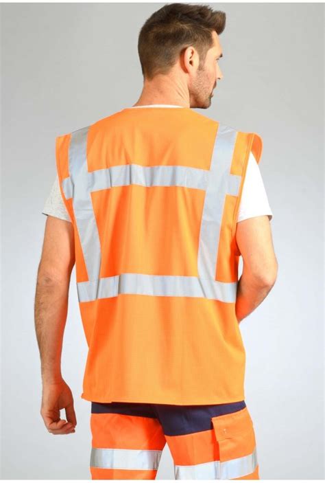 Gilet multipoches haute visibilité Visio Maille DMD France