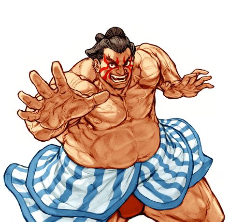 E Honda Street Fighter Art Street Fighter Characters Character Art